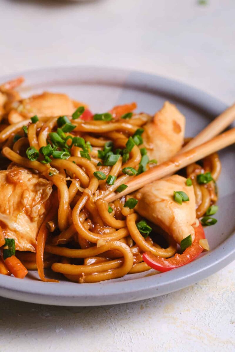 Chicken Yakisoba - Food Faith Fitness