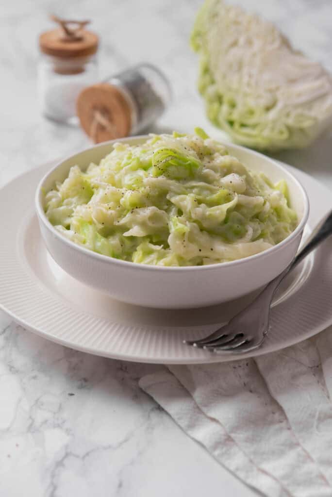 Creamed Cabbage - Food Faith Fitness