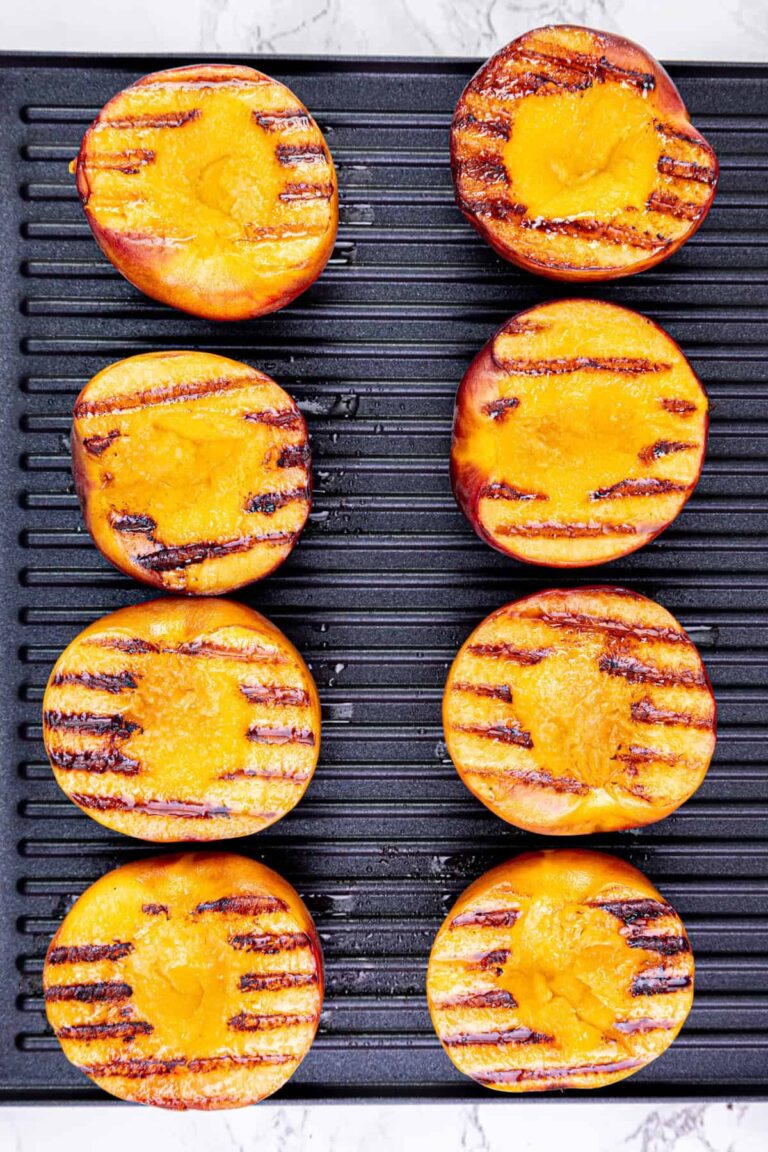 Grilled Peaches Recipe - Food Faith Fitness