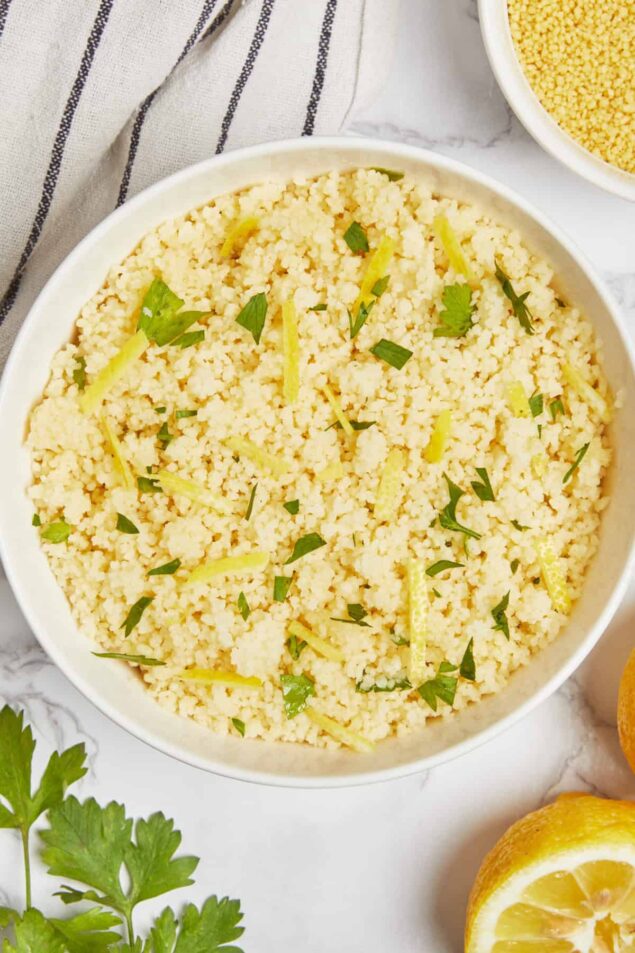 Lemon Couscous - Food Faith Fitness
