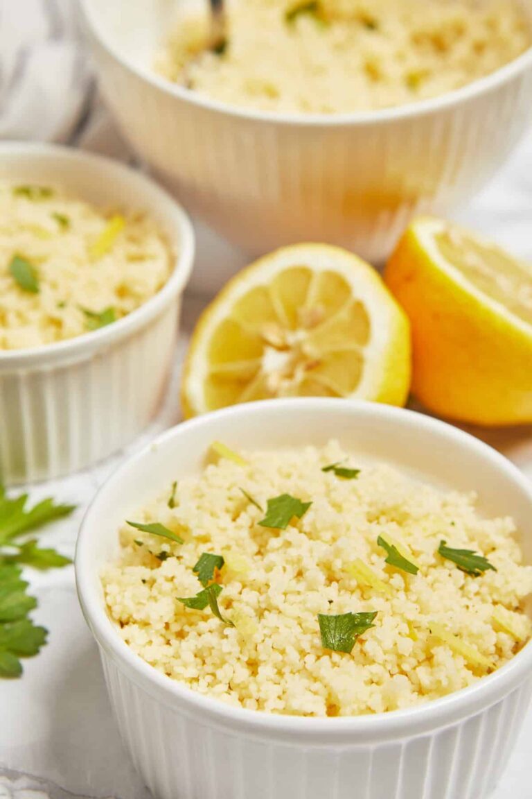Lemon Couscous - Food Faith Fitness