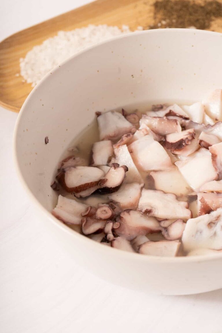 Octopus Ceviche (Ceviche De Pulpo) - Food Faith Fitness