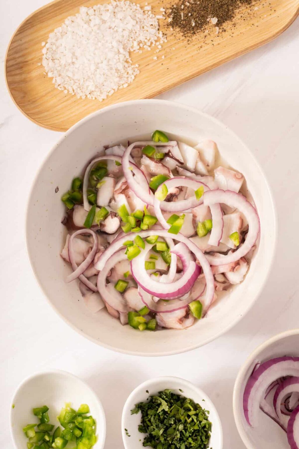 Octopus Ceviche (Ceviche De Pulpo) - Food Faith Fitness