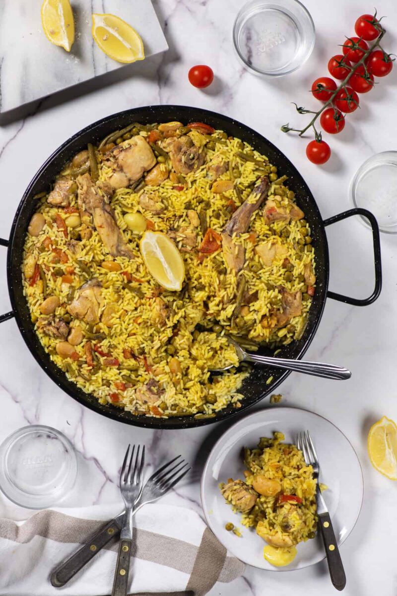 Paella Valenciana - Food Faith Fitness