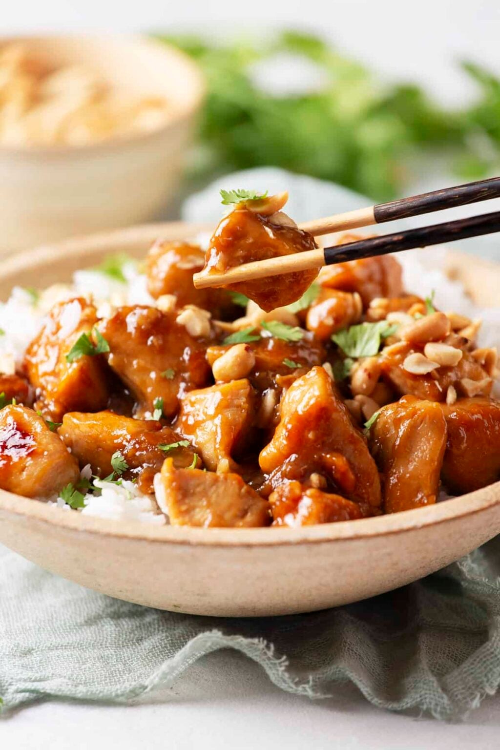 Peanut Chicken Recipe - Food Faith Fitness