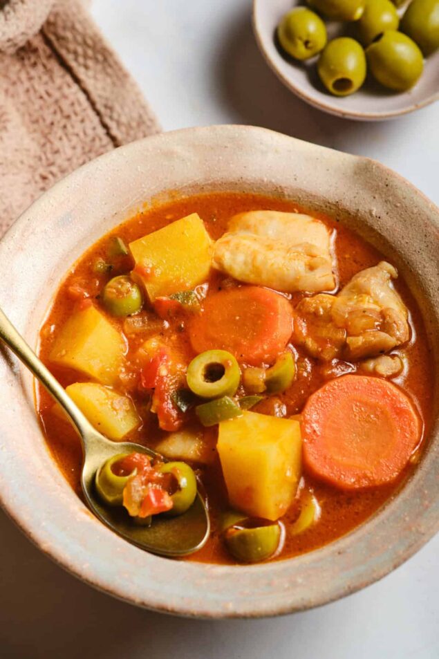Pollo Guisado - Food Faith Fitness