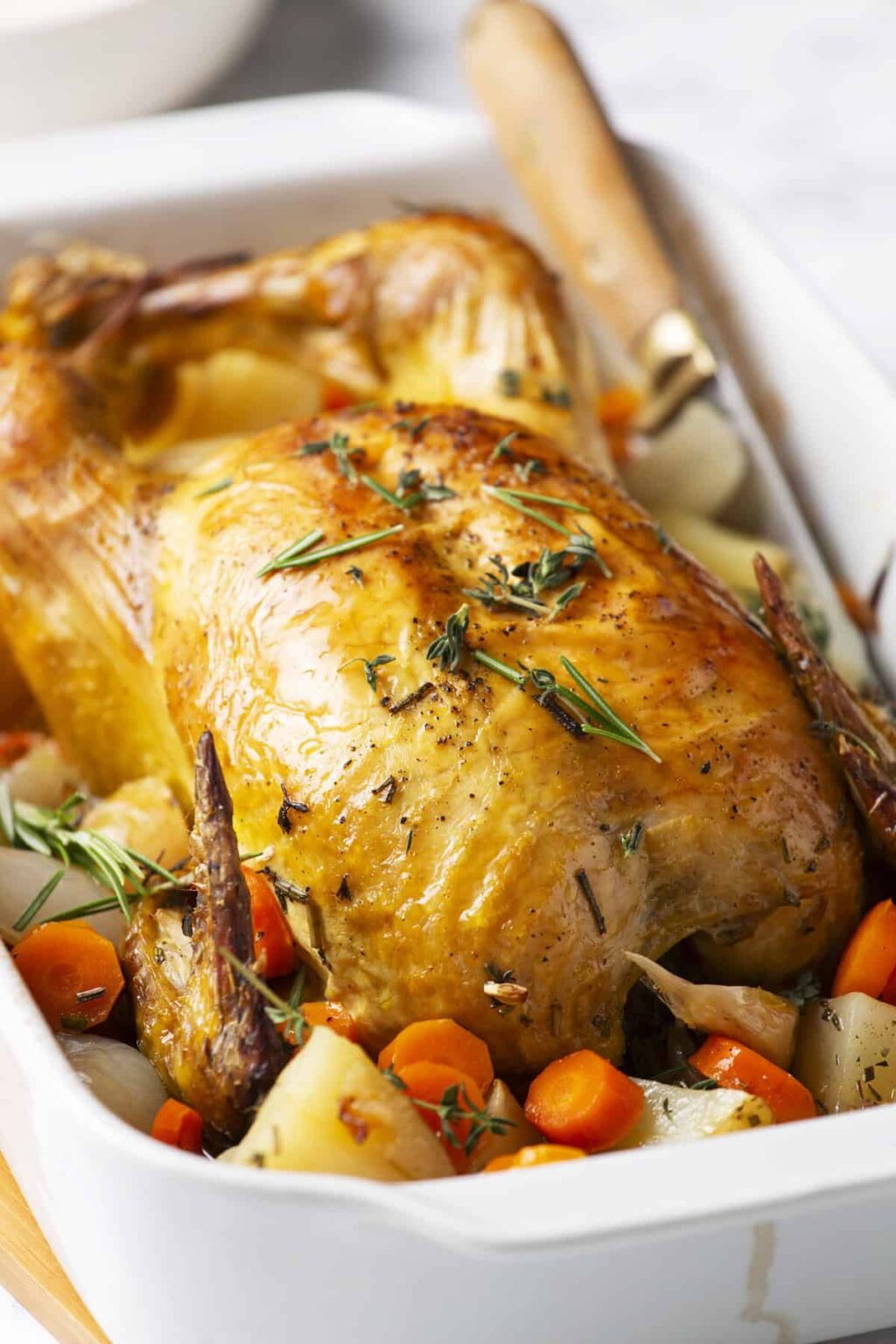 Roast Chicken With Vegetables and Potatoes - Food Faith Fitness