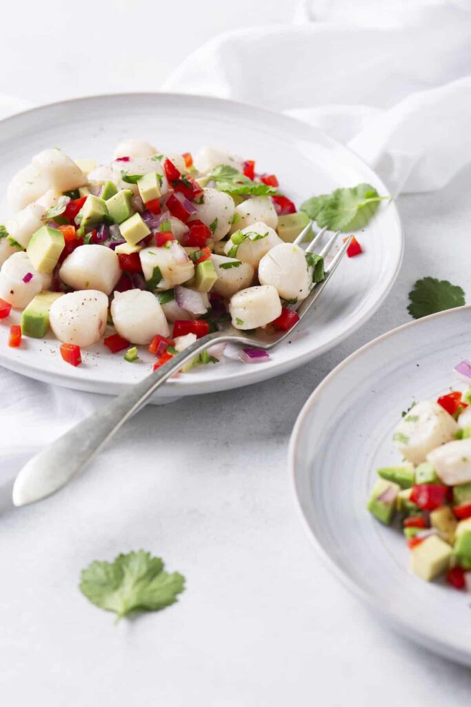 Scallop Ceviche - Food Faith Fitness