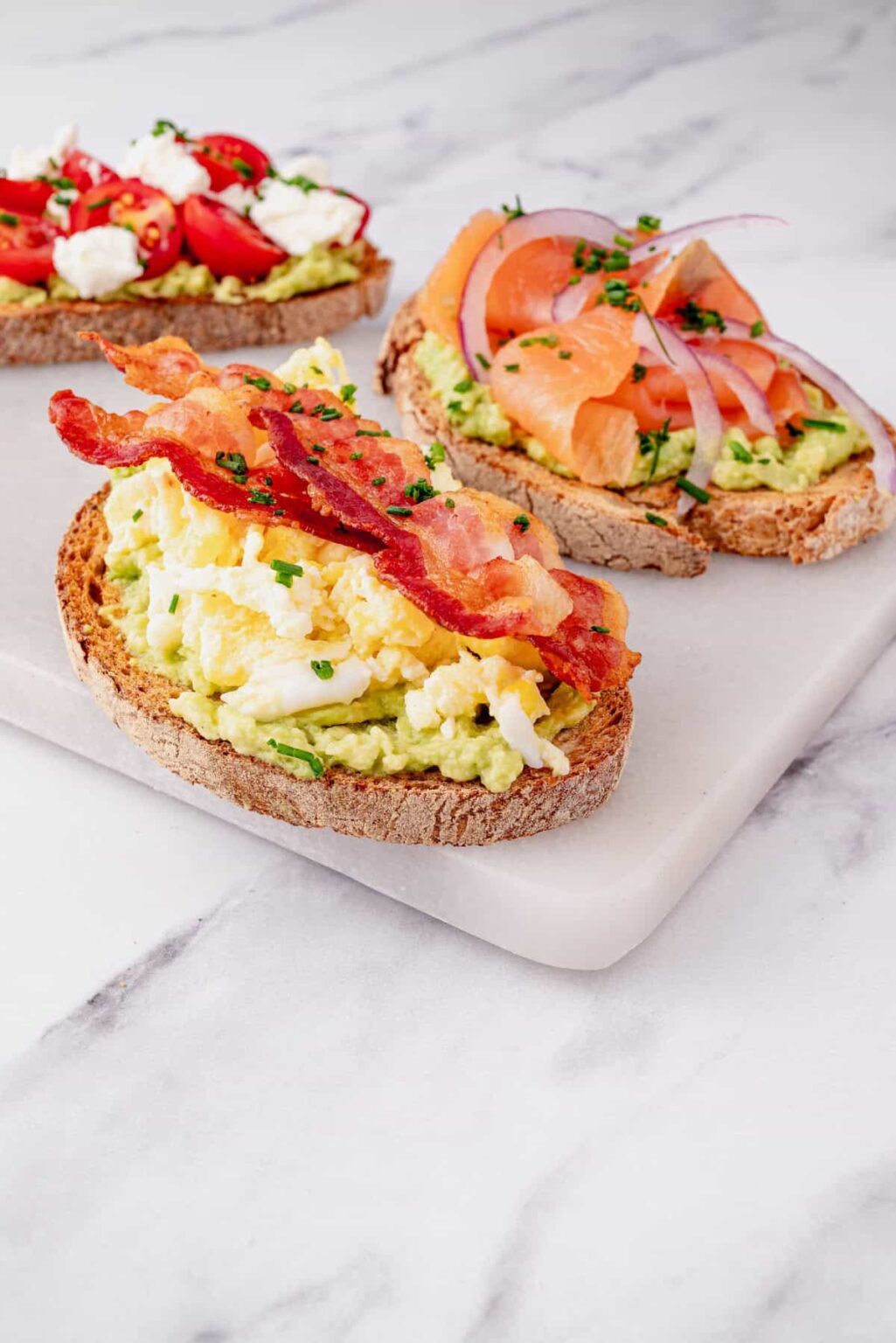 Avocado Toast Toppings - Food Faith Fitness