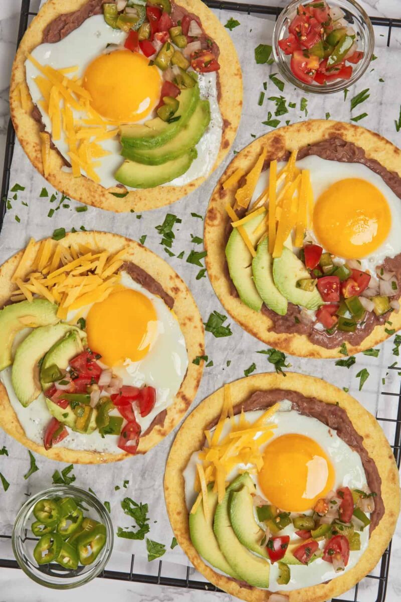 Breakfast Tostada - Food Faith Fitness