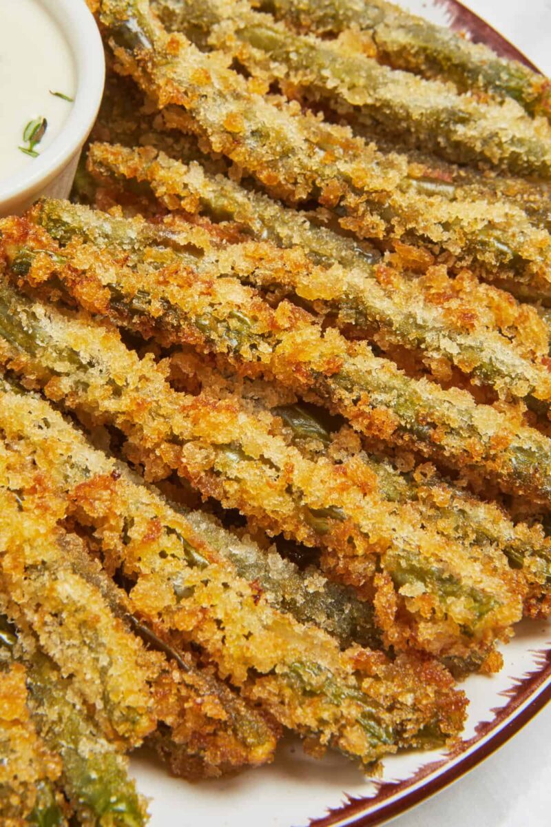 Deep-Fried Green Beans - Food Faith Fitness