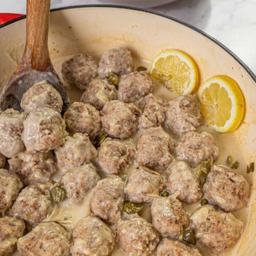 German Meatballs (Königsberger Klopse) - Food Faith Fitness