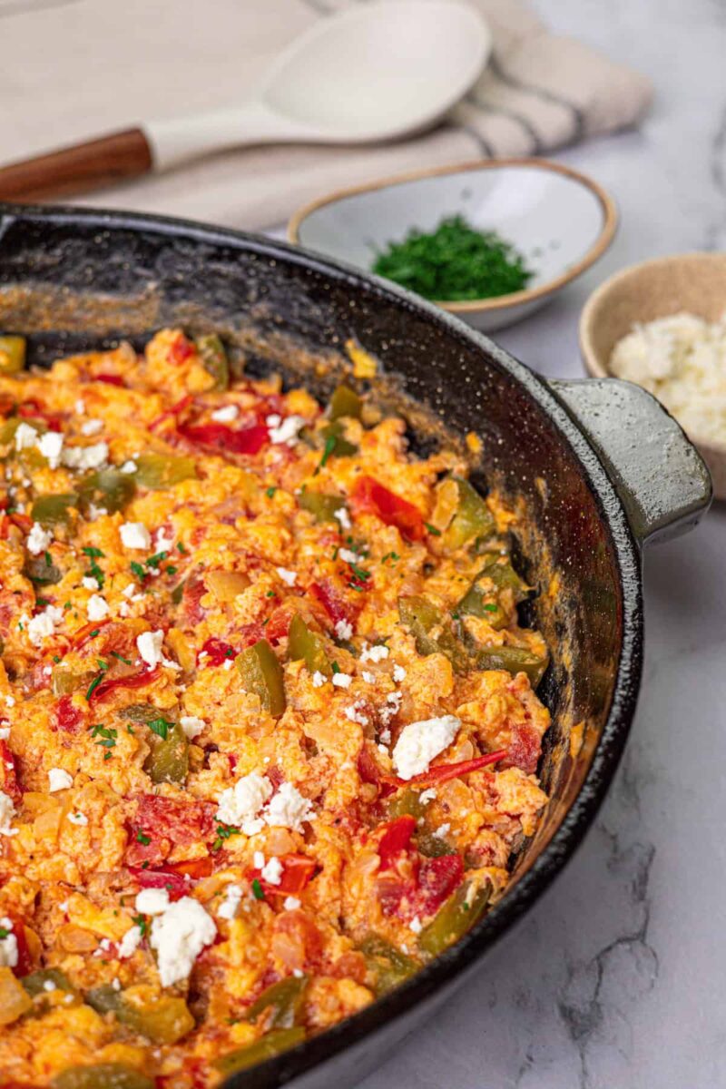 Menemen Recipe - Food Faith Fitness