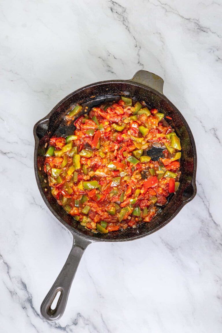 Menemen Recipe - Food Faith Fitness
