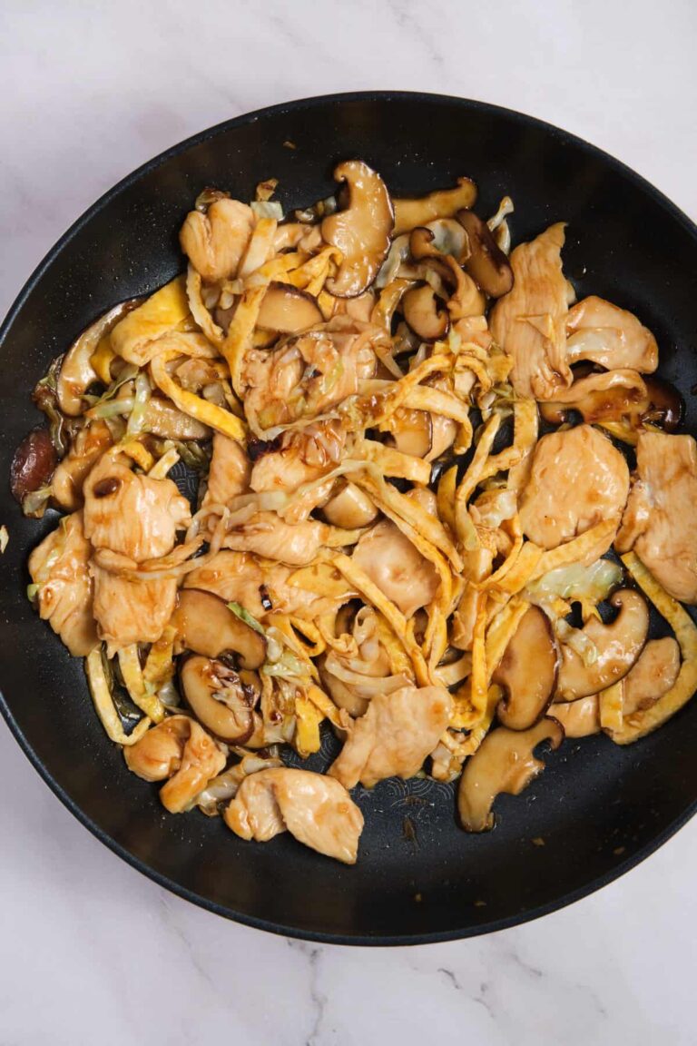 Moo Shu Chicken - Food Faith Fitness