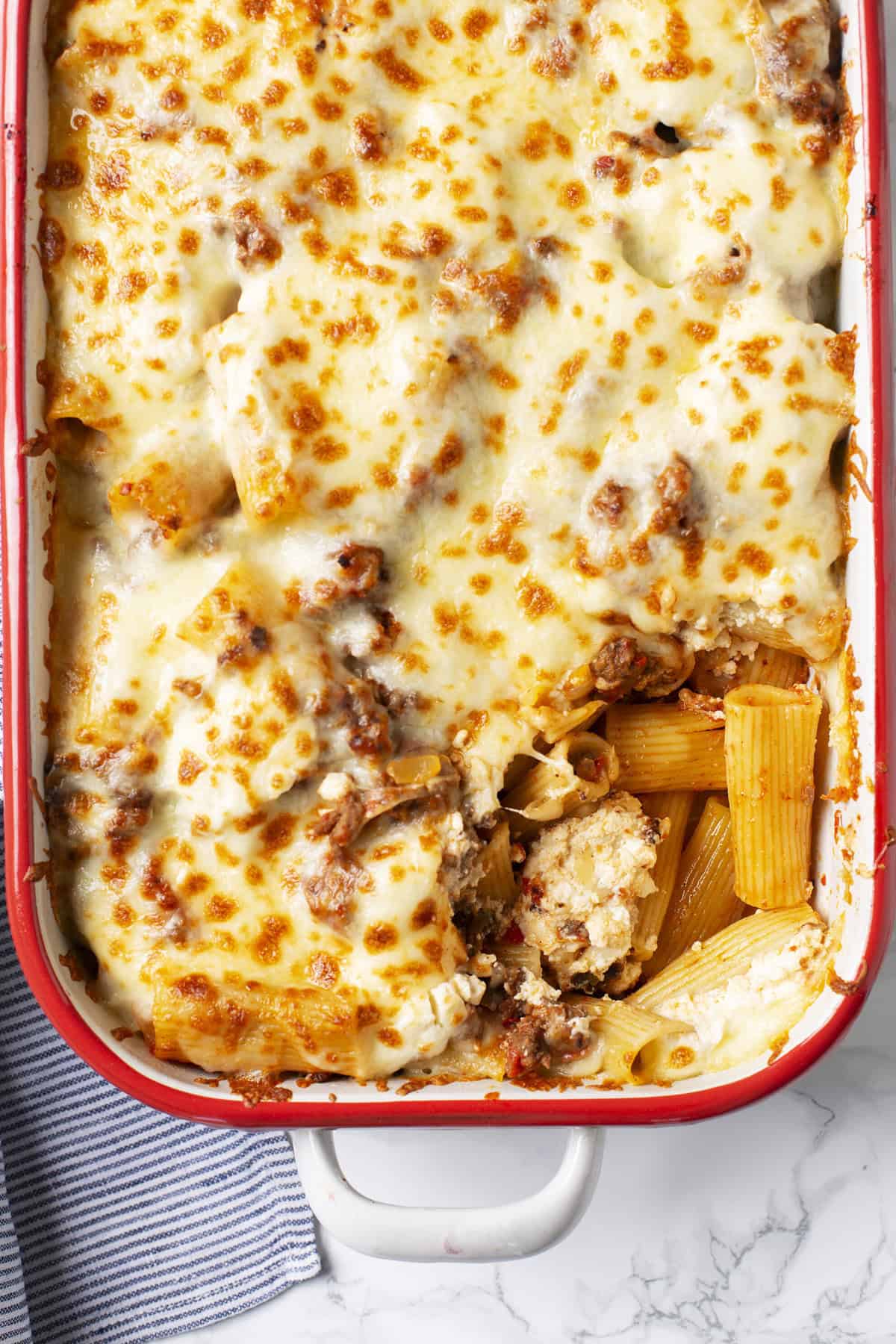 Pasta Bake Recipe - Food Faith Fitness