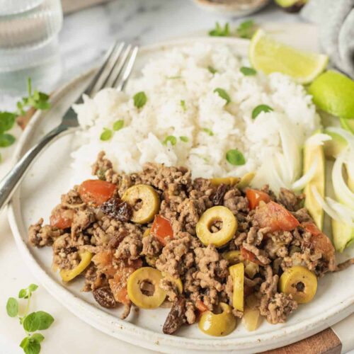 Picadillo Recipe - Food Faith Fitness