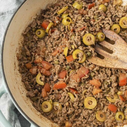 Picadillo Recipe - Food Faith Fitness