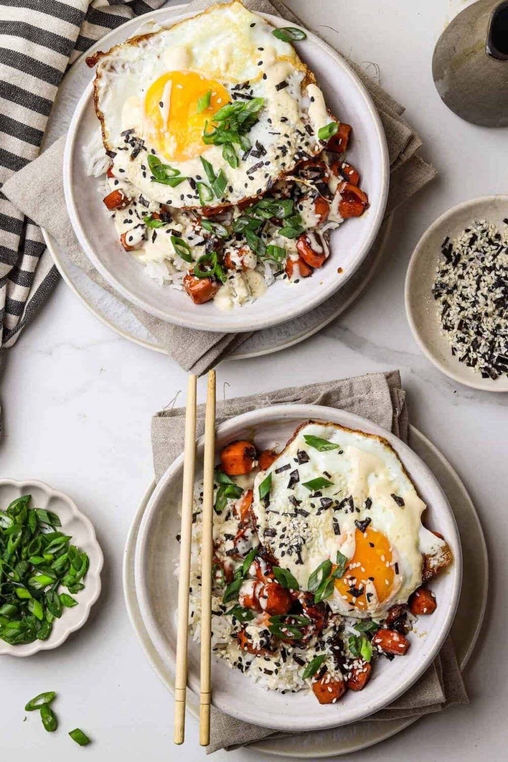 Spam Musubi Bowl - Food Faith Fitness