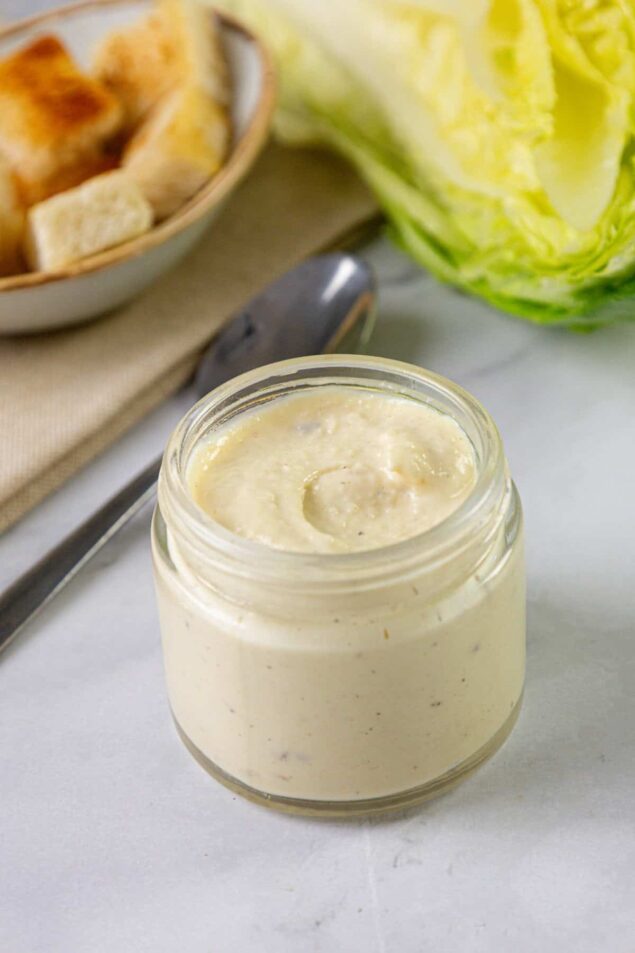 Caesar Dressing Recipe - Food Faith Fitness