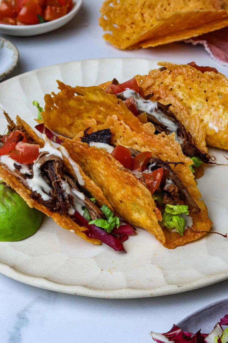 Cheese Taco Shells - Food Faith Fitness