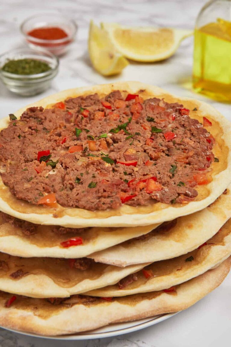 Lahmajun Recipe - Food Faith Fitness