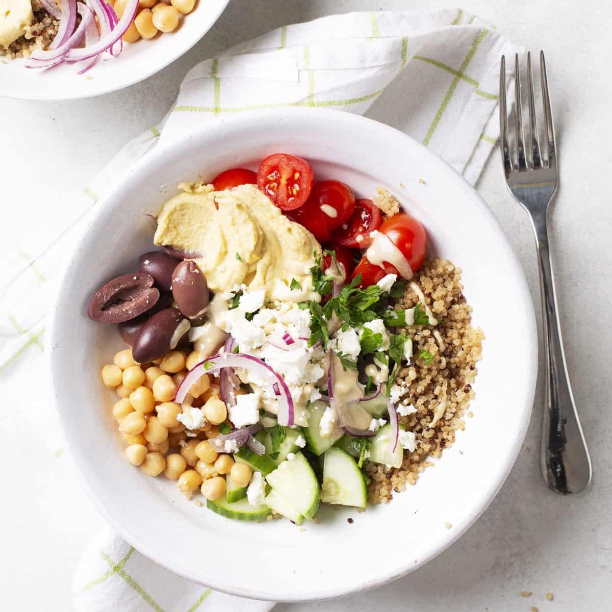 Mediterranean Bowl - Food Faith Fitness