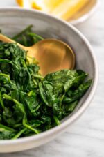 Microwave Spinach - Food Faith Fitness