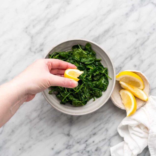 Microwave Spinach - Food Faith Fitness