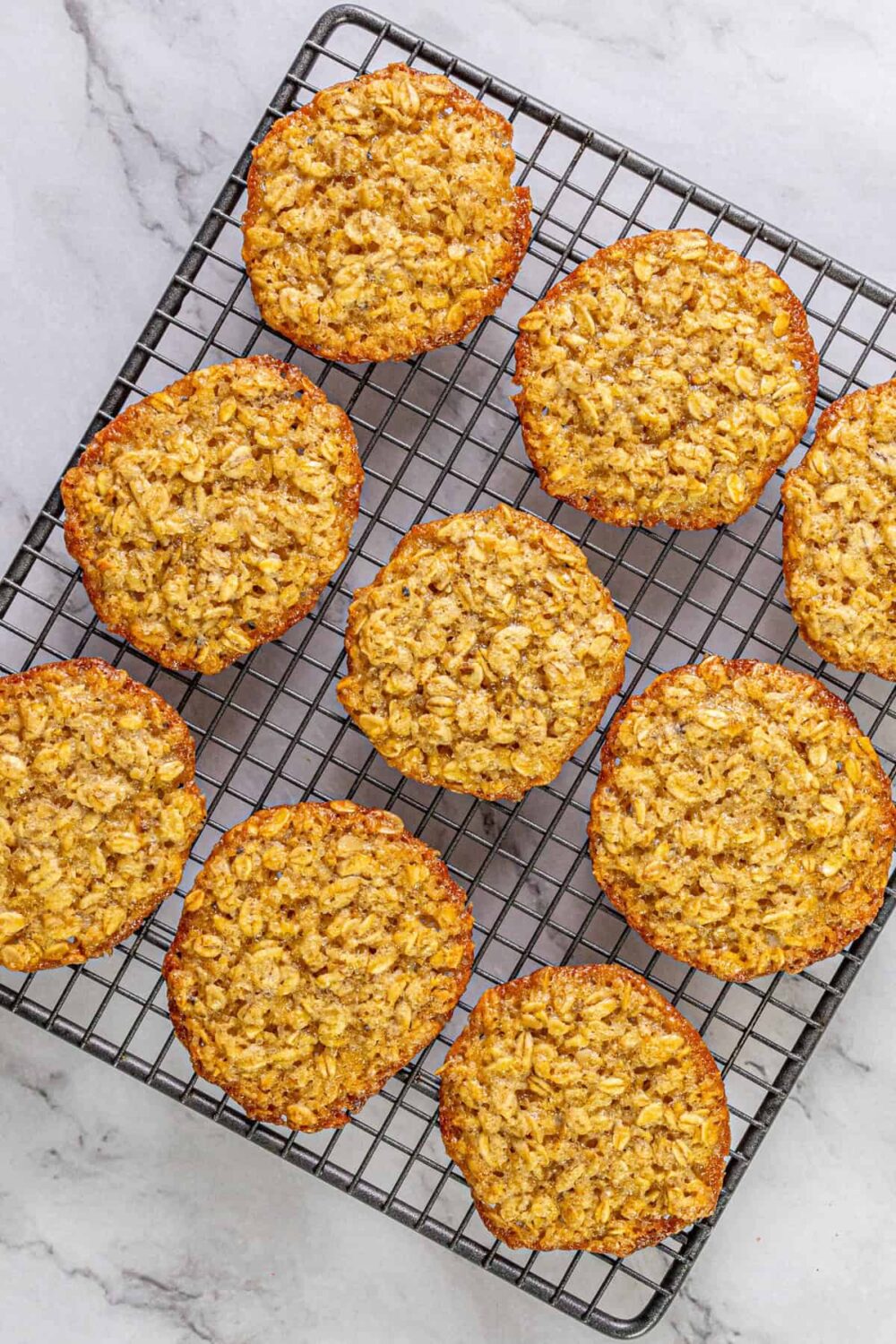 Oatmeal Lace Cookies - Food Faith Fitness