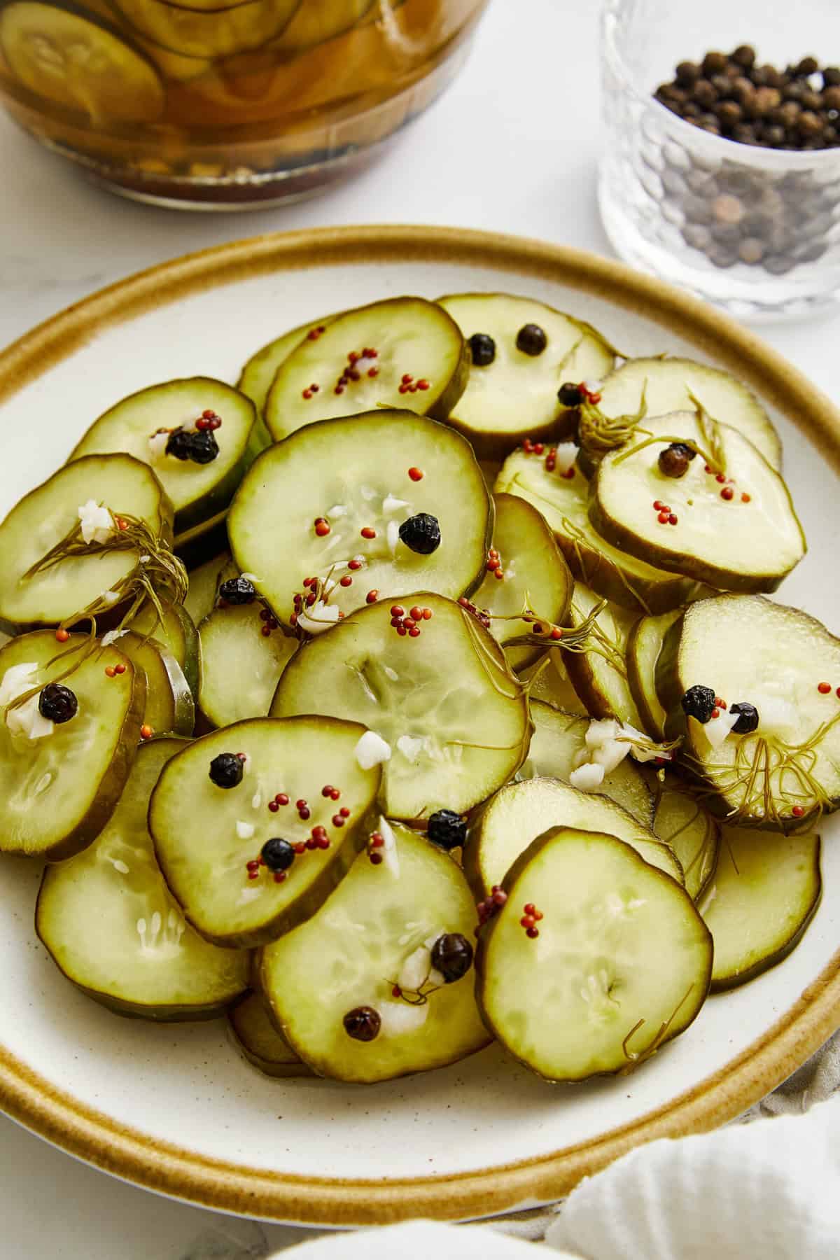 Pickled Cucumbers - Food Faith Fitness