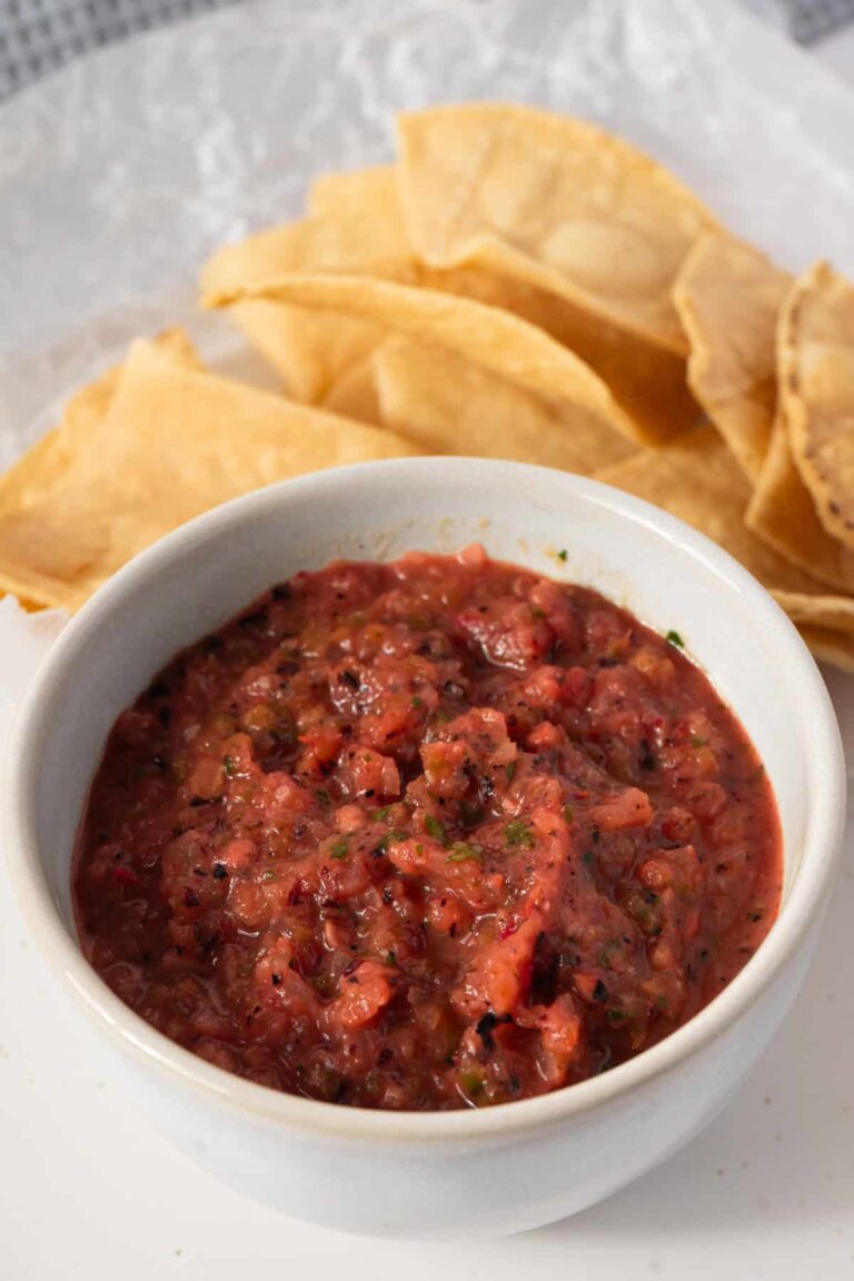 Roasted Tomato Salsa - Food Faith Fitness