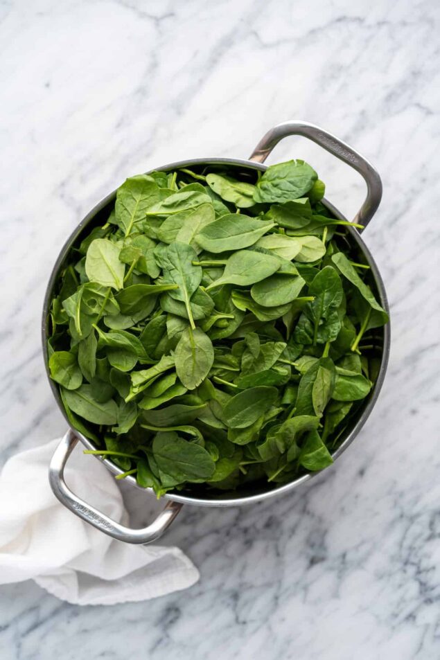 Steamed Spinach - Food Faith Fitness