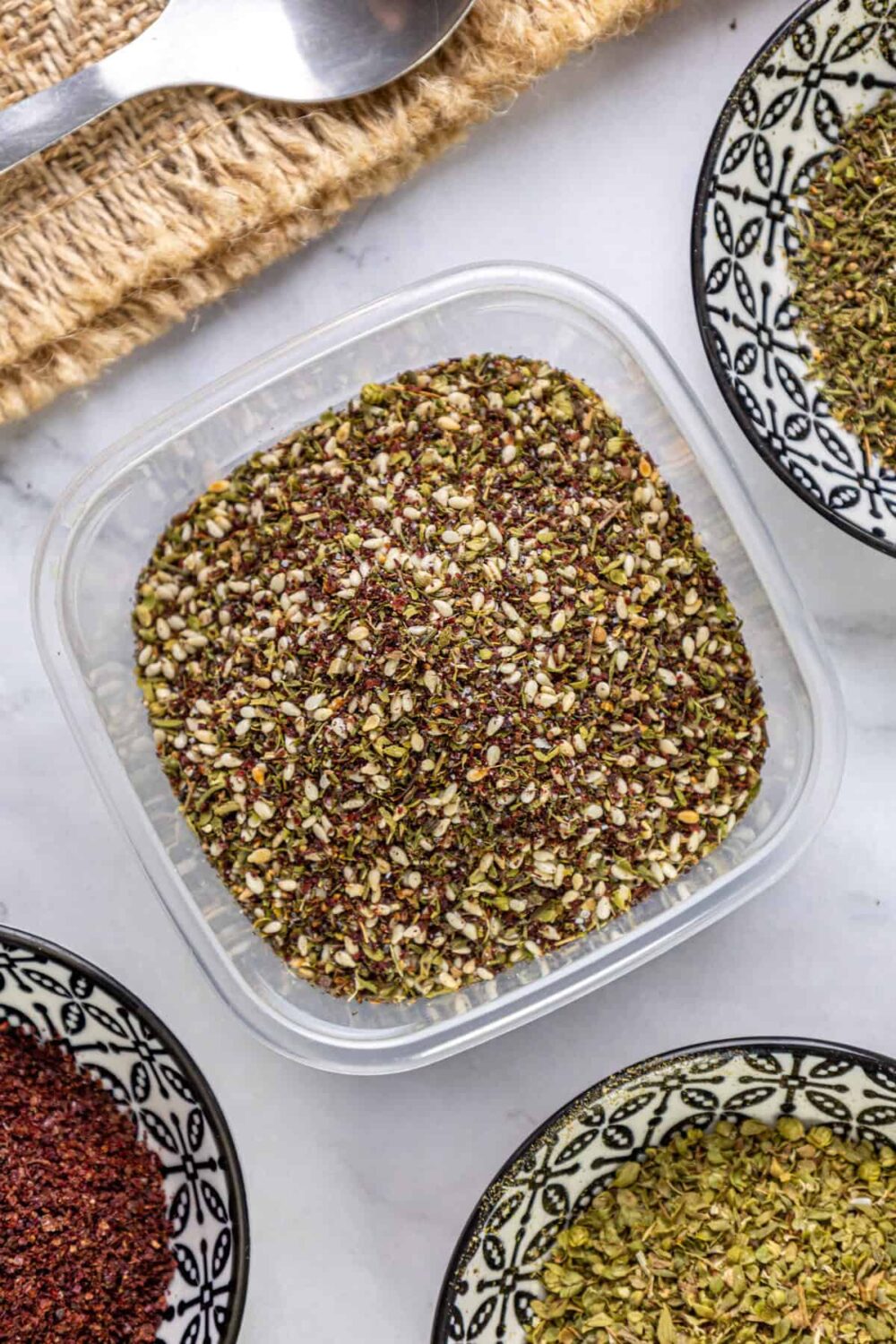 Za'atar Spice Recipe - Food Faith Fitness