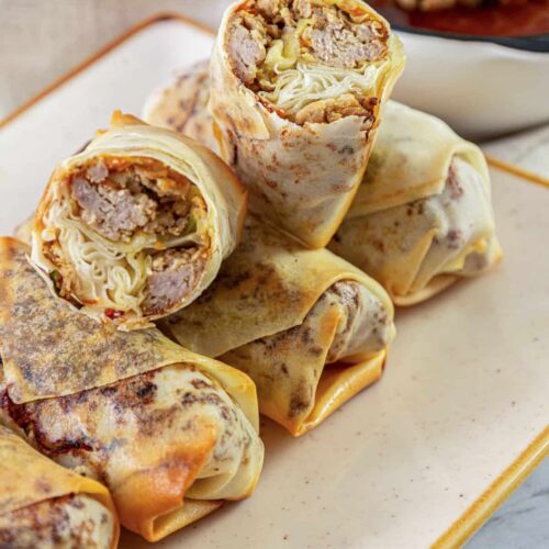 Baked Egg Rolls - Food Faith Fitness