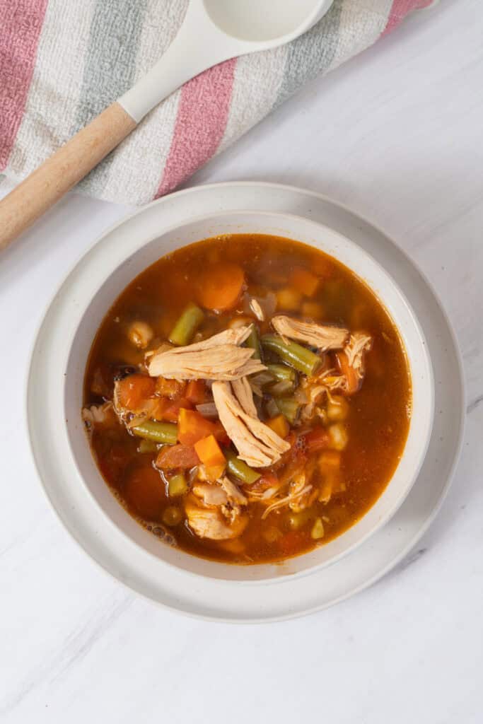 Caldo Tlalpeño - Food Faith Fitness