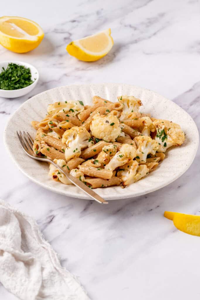 Cauliflower Pasta - Food Faith Fitness