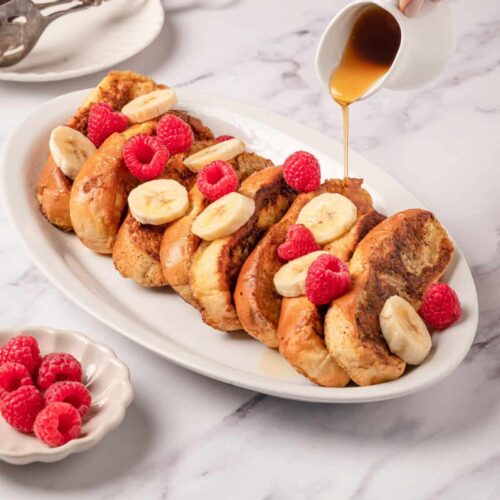 French Toast Without Milk - Food Faith Fitness