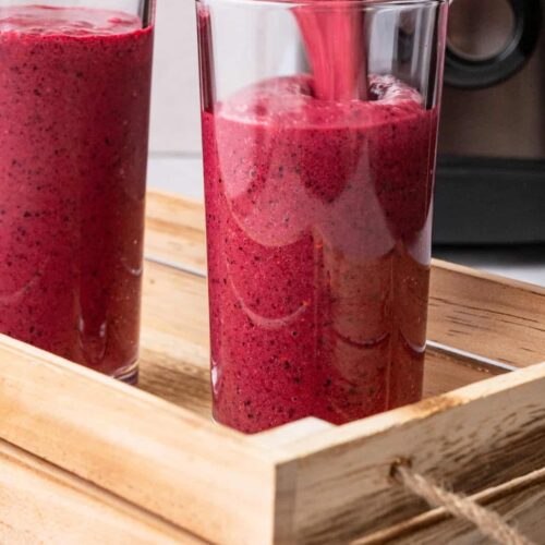 Frozen Fruit Smoothie Recipe - Food Faith Fitness