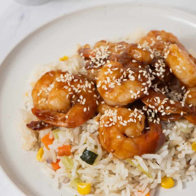 General Tso's Shrimp - Food Faith Fitness