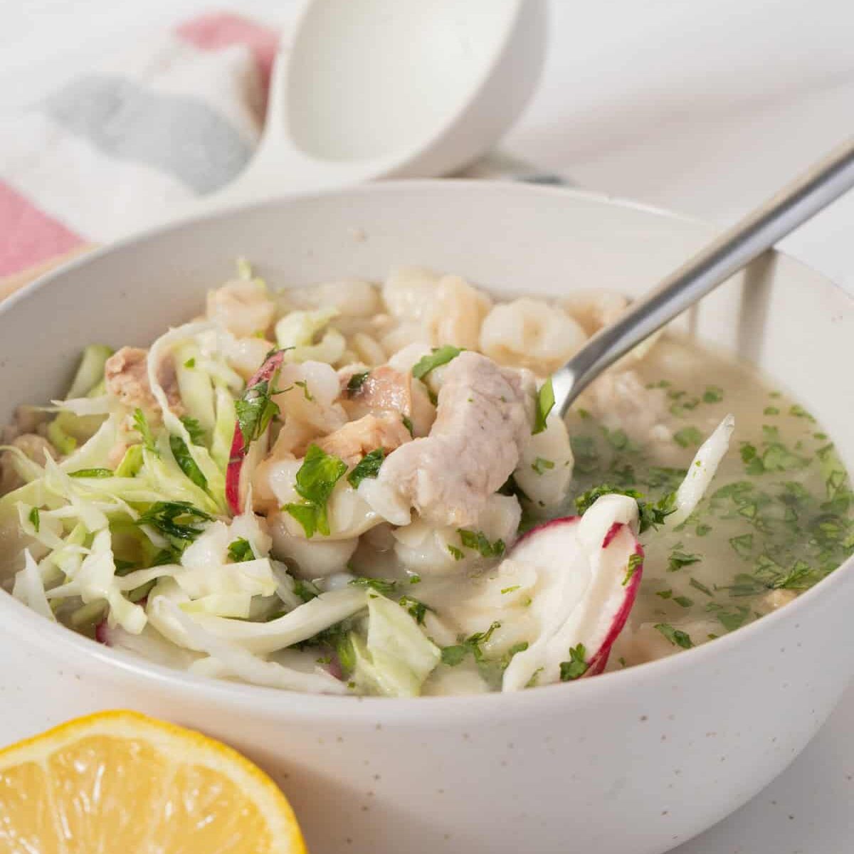 Pozole Blanco - Food Faith Fitness