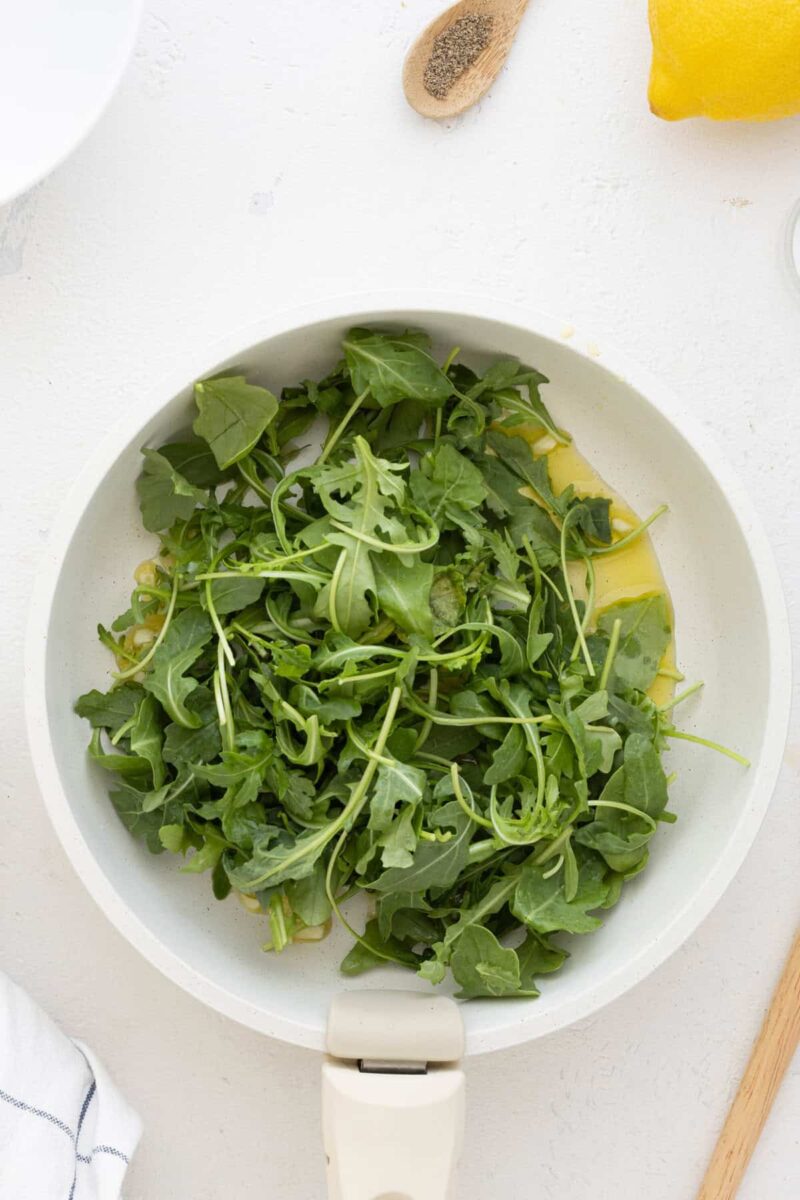 Sautéed Arugula - Food Faith Fitness