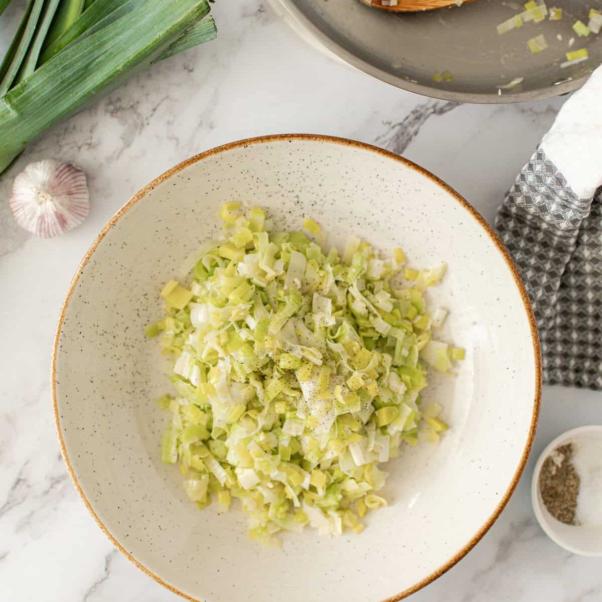 Sautéed Leeks - Food Faith Fitness