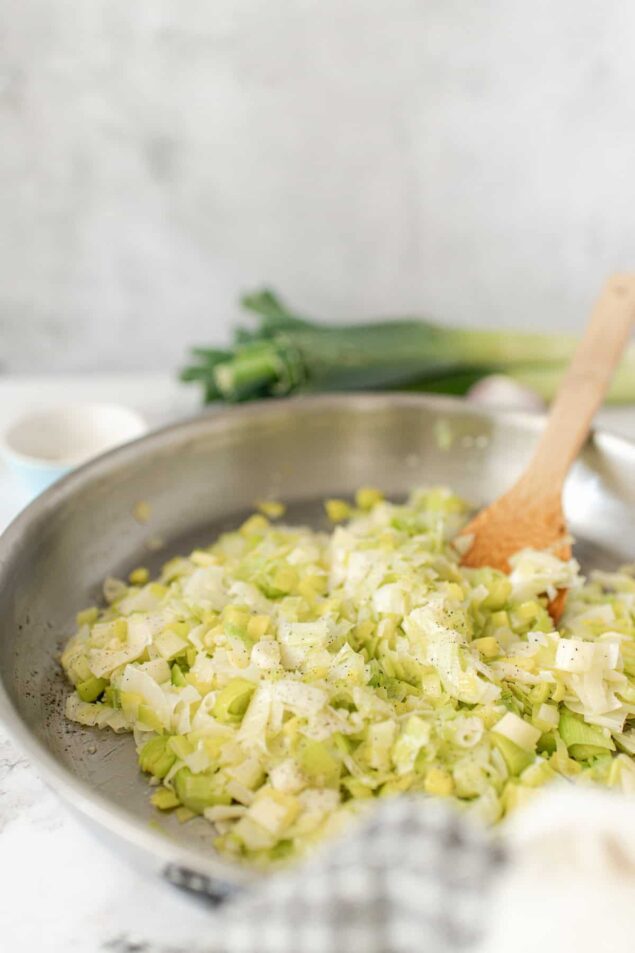 Sautéed Leeks - Food Faith Fitness