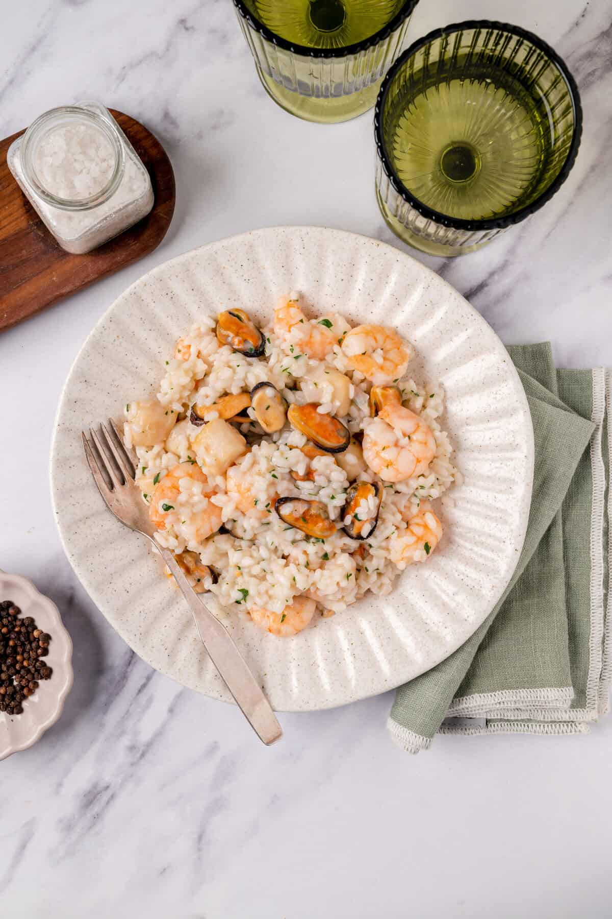 Seafood Risotto - Food Faith Fitness