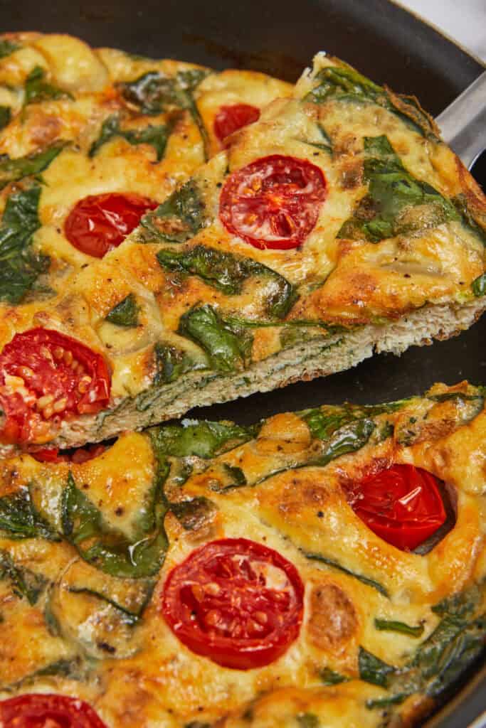 Spinach Frittata - Food Faith Fitness