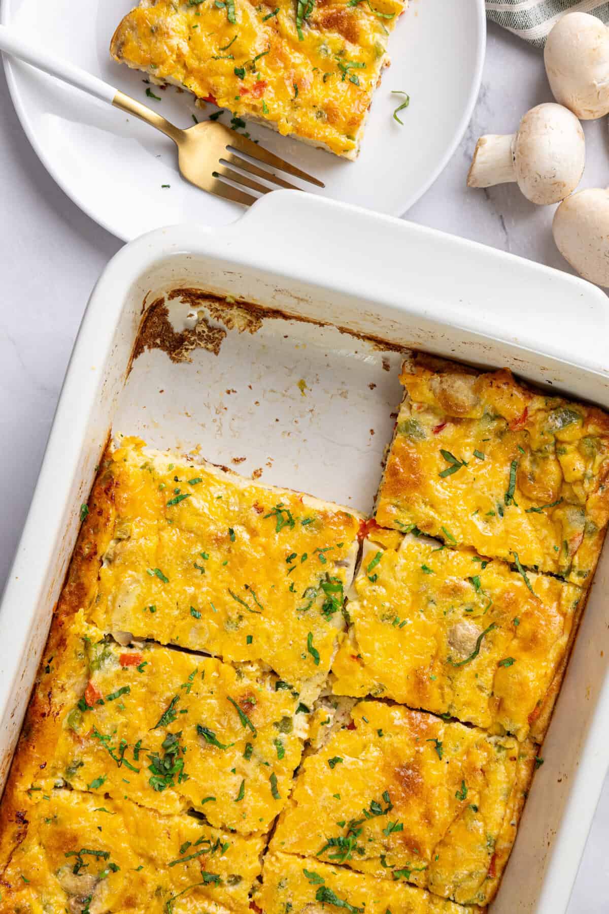 Vegetarian Breakfast Casserole Food Faith Fitness