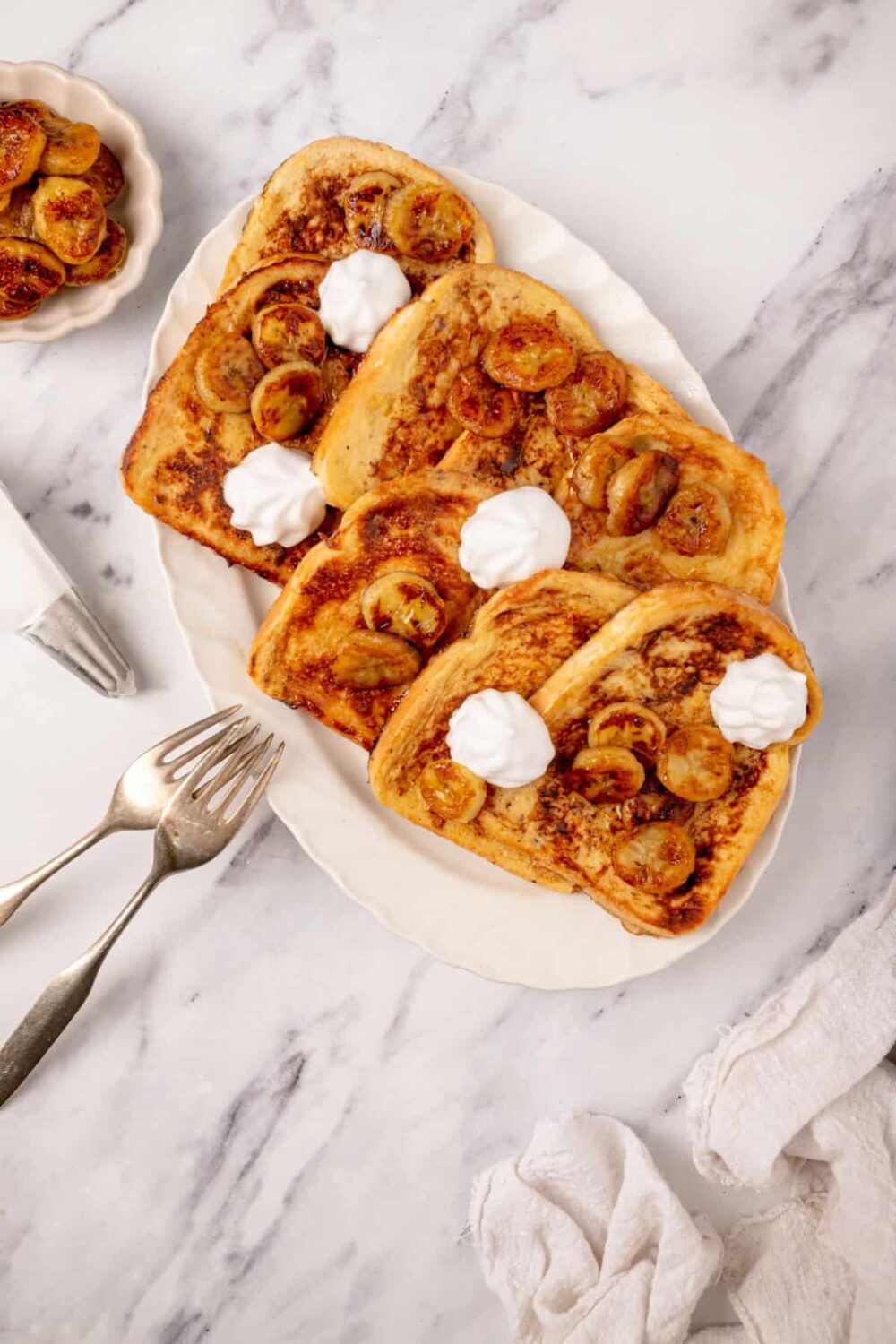 Bananas Foster French Toast - Food Faith Fitness