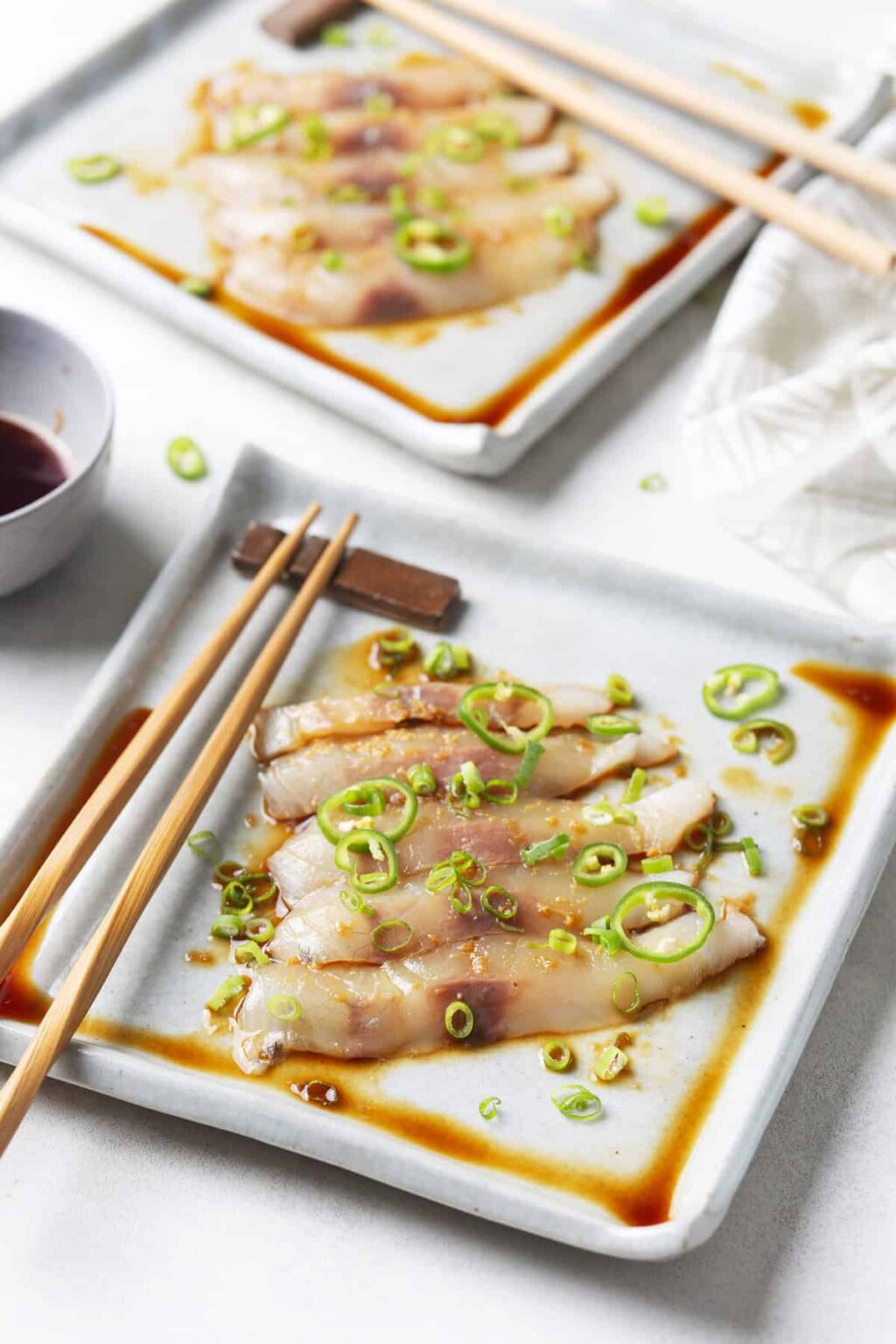 Hamachi Sashimi - Food Faith Fitness