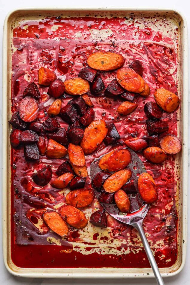 Roasted Beets and Carrots - Food Faith Fitness